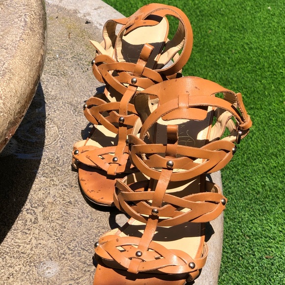 Ivanka Trump | Shoes | Ivanka Trump Ankle Strap Wedge Heel Shoes | Poshmark